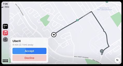 Uber Driver App Now Compatible With Apple Carplay Iphone In Canada