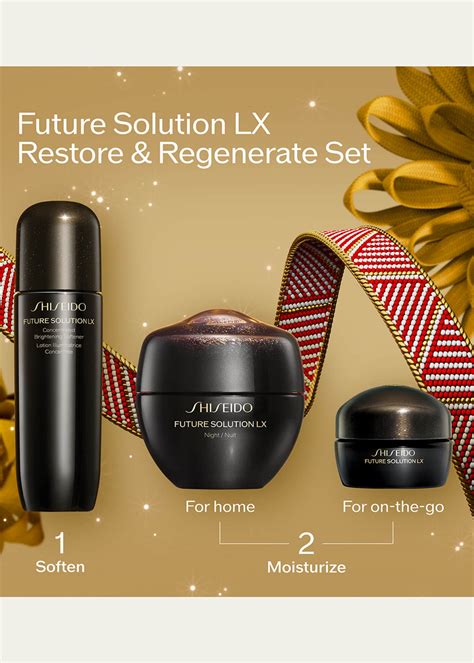 shiseido limited edition future solution lx restore and regenerate set