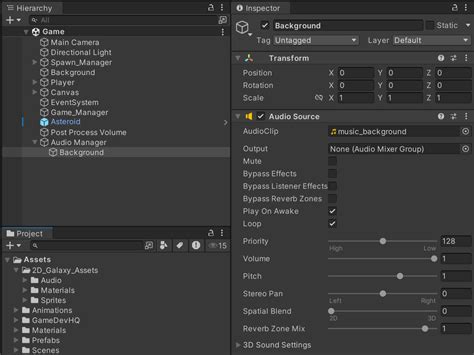 How To Set Up Sound Effects In Unity By Jessica Mickelson Medium