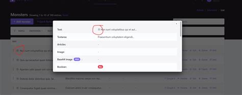 Bug Table Modal Display The `details Row Icon` In The First Column · Issue 5284 · Laravel