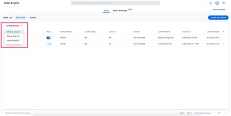 Rule Chainhorizon Experience Gainsight Inc