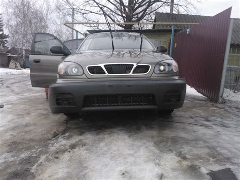 Бампер Lanos sport — ЗАЗ Chance, 1,5 л, 2011 года | стайлинг | DRIVE2