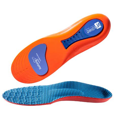Mens And Womens Sports Insoles Shock Absorbing Fully Cushioned