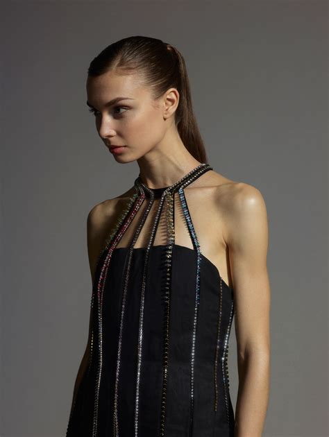 Cutecircuit Mfa Dress Front Detail