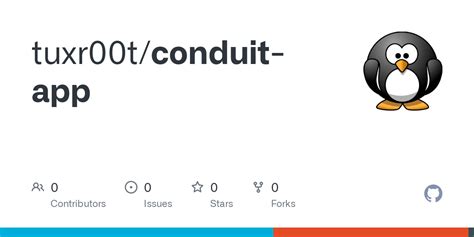 Github Tuxr00tconduit App