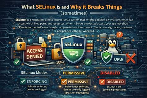 Как исправить Selinux на Linux сервере в 2026 году — Простое руководство