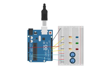 Circuit Design Neural Network On Microcontrollers Tinkercad