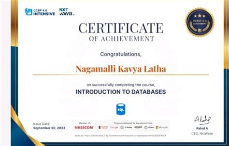 kavya latha nagamalli on linkedin hey nxtwave