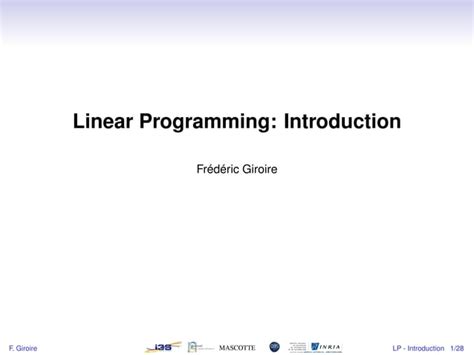 slides linear programming introduction pdf