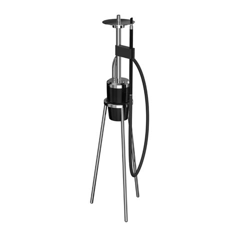 Discover The Hooky Steel Hookah Black Led Ring Light