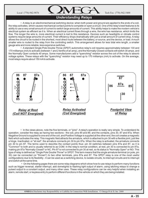 Understanding Relays Pdf Relay Switch