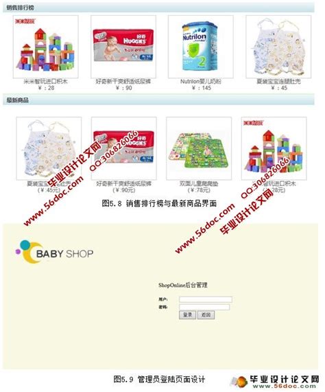 基于ssh婴幼儿产品销售系统设计 struts2 spring2 hibernate3 oracle jsp 56设计资料网