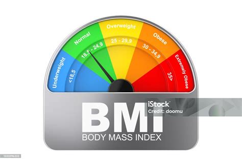 Bmi 또는 체질량 지수 스케일 미터 다이얼 게이지 아이콘 3d 렌더링 개념에 대한 스톡 사진 및 기타 이미지 개념 계기판