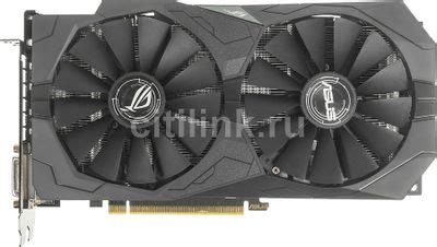 Видеокарта ASUS AMD Radeon RX 570 ROG-STRIX-RX570-O4G-GAMING 4ГБ GDDR5 ...