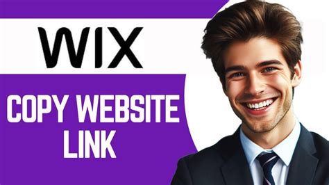 How To Copy Wix Website Link Youtube