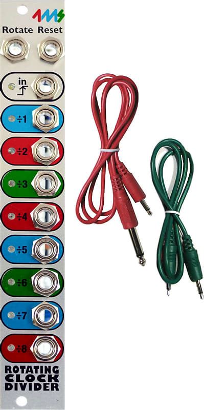 4ms Rcd Rotating Clock Divider V2 Eurorack Synth Module W 2 Reverb