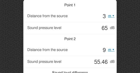 Distance Attenuation Calculator Omni