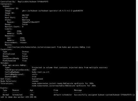 Software Bug Failed To Pull The Image The Version Is Not Found · Issue 548 · Kubean Iokubean