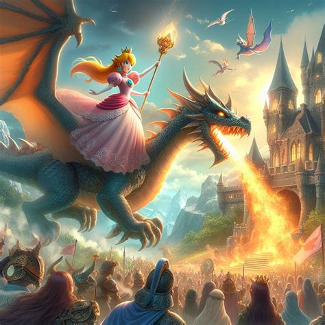 Princess Peach Ai Generated By Joshuaecw21985 On Deviantart