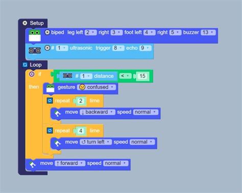Lesson 31 Otto Diy Biped Avoids Obstacles Learning Management
