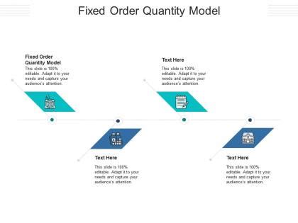Fixed Order Quantity PowerPoint Presentation And Slides PPT Sample SlideTeam