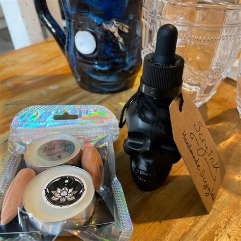 Scrying Mirror Black Glass Ritually Foxed Magic Mirror In Etched