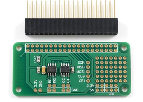 ADC DAC Pi Zero ADC And DAC Converter For The Raspberry Pi