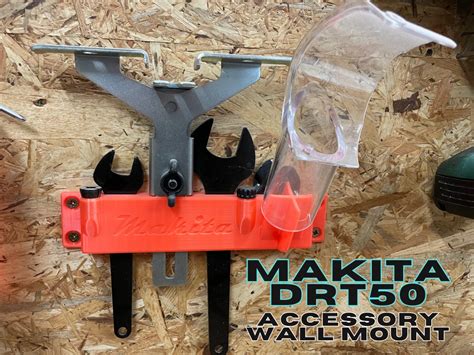 Makita Drt50 Accessory Wall Mount Bracket Free 3d Print Model