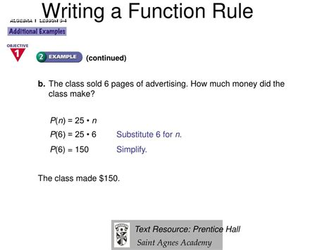 Ppt 5 4 Writing A Function Rule Powerpoint Presentation Free