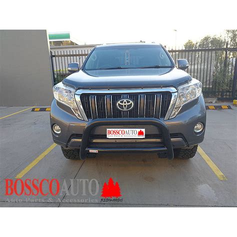Black Nudge Bar Toyota Prado 150 Nudge Bar 2010 2023 Prado Nudge