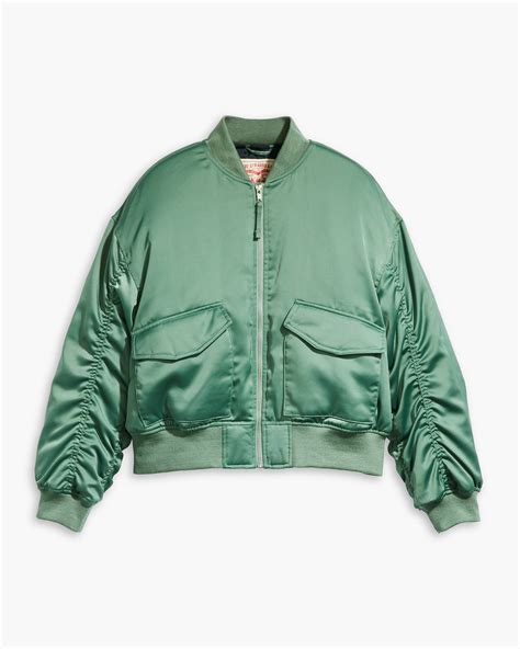 Andy Techy Jacket Green Levis® Ca