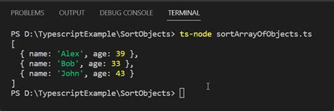 How To Sort Arrays Of Objects In Typescript