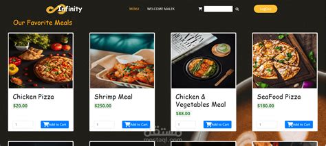 تطبيق ويب لإدارة و بيع منتجات مطعم باستخدام Asp Net Core Mvc مستقل