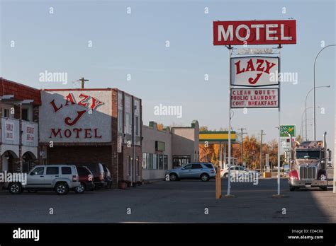 Lazy J Motel Hi Res Stock Photography And Images Alamy