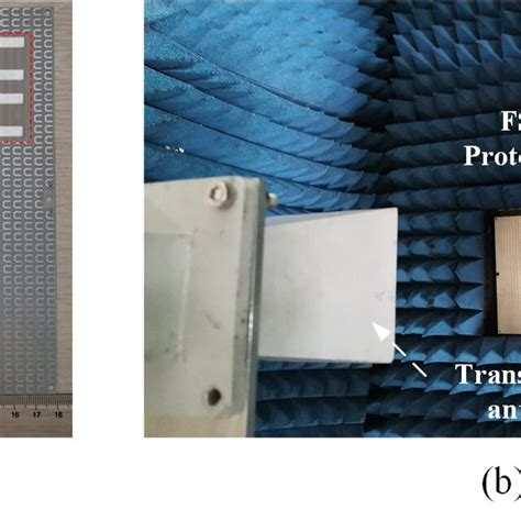 The Measurement Of The Fabricated X Band Design A The Fss Prototype