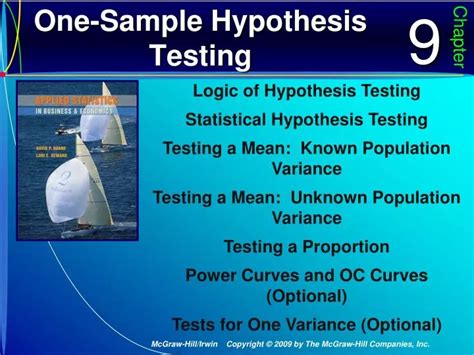 PPT One Sample Hypothesis Testing PowerPoint Presentation Free Download ID 6135375