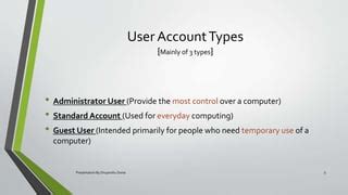 User Account Windows PPTX