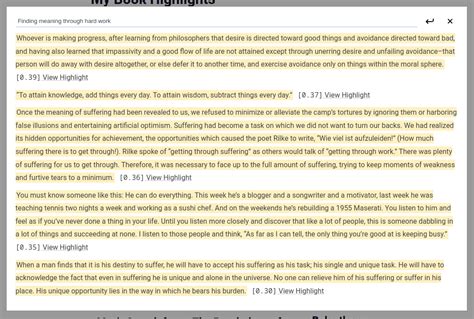 Embedding Book Highlights Onto A Vector Space Alessandro Ferraris