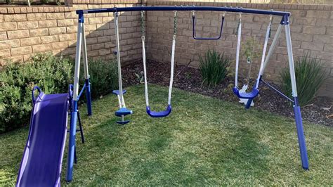 How To Assemble A Swing Set Sportspower YouTube