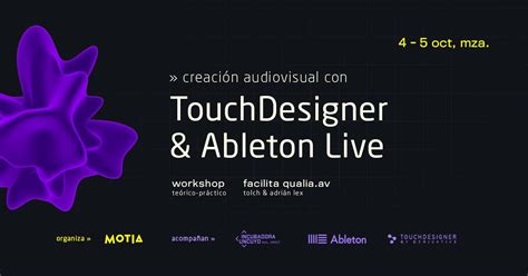 Touchdesigner Ableton Live Create Audiovisual Content Derivative