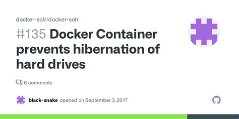 Docker Container Prevents Hibernation Of Hard Drives · Issue 135