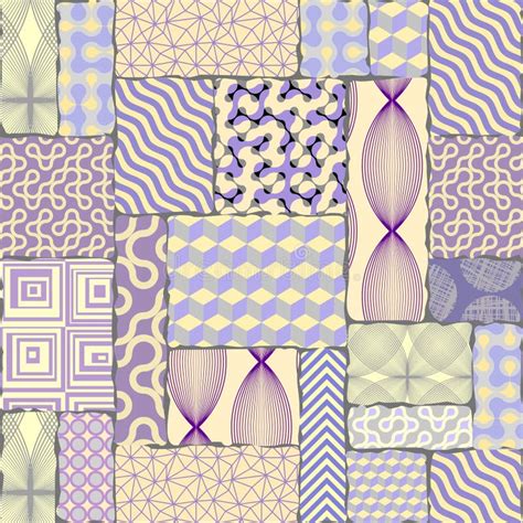 Geometric Abstract Pattern In Low Poly Style Stock Illustration Illustration Of Texture