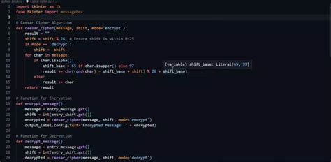 Zeeshan Najeeb On Linkedin Internship Task1 Python Cryptography