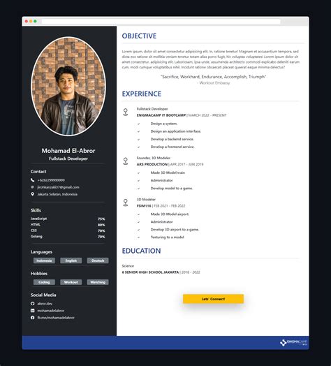 Github Luxamrown Slicingbootstrapcv Slicing Cv Design With Bootstrap