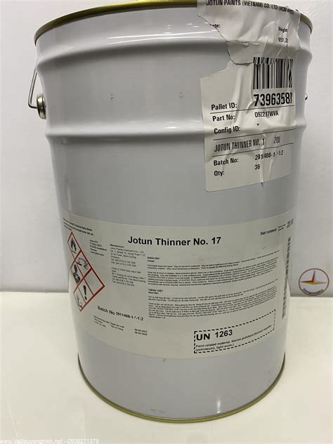 Dung Môi Pha Sơn Jotun Thinner No1720l VẬt LiỆu CÔng TrÌnh