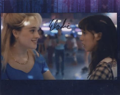 Elodie Grace Orkin As Angela Stranger Things Celebrity Ink Autographs