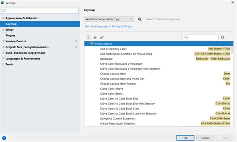 PyCharm Extended Be On The Right Side Of Change
