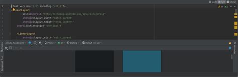 Android Studio XML Layout Designer Split View Change Orientation Stack Overflow