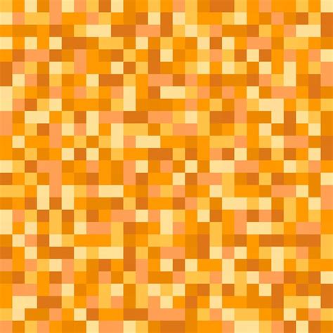 Premium Vector Orange Pixel Pattern Or Background In Pixel Art