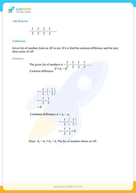 Ncert Solutions Class 10 Maths Chapter 5 Exercise 51 Arithmetic